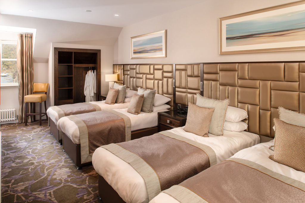 The Glenashdale Suite | Seamill Hydro Wedding Accommodation