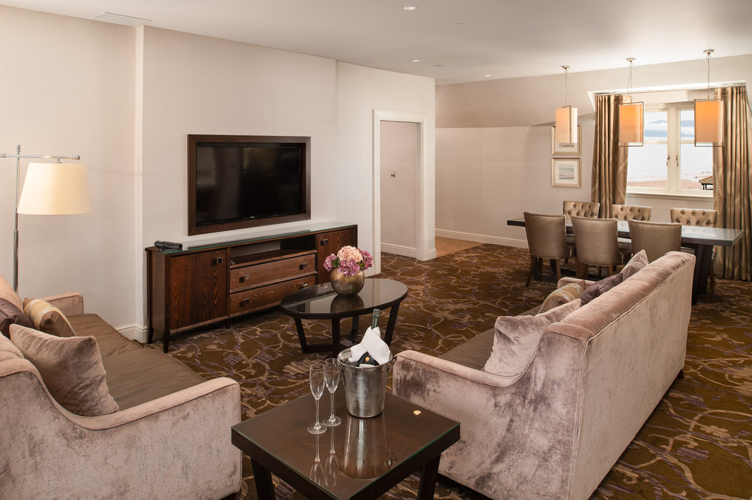 The Glenashdale Suite | Seamill Hydro Wedding Accommodation